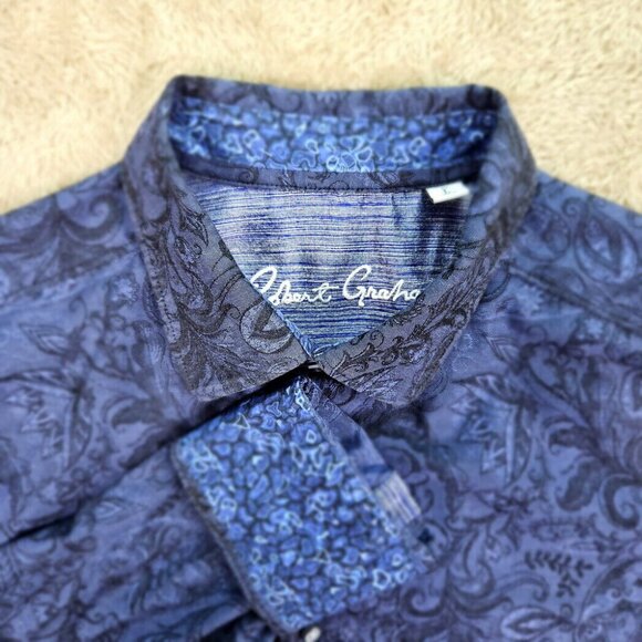 Robert Graham | Shirts | Robert Graham Mens Buttondown Flip Cuff ...